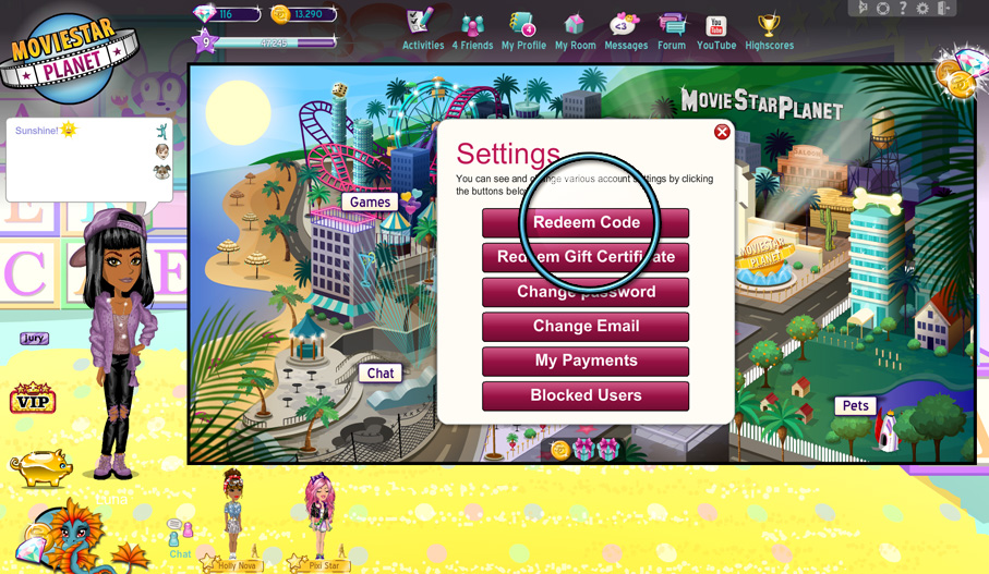 How do I redeem a Magazine Code? – MovieStarPlanet