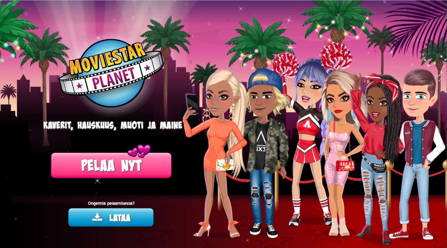 MovieStarPlanetin voi nyt ladata tietokoneelle – MovieStarPlanet